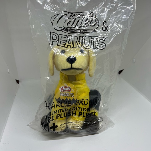 Raising Cane’s | Toys | New Sealed Raising Canes Peanuts Charlie Brown ...